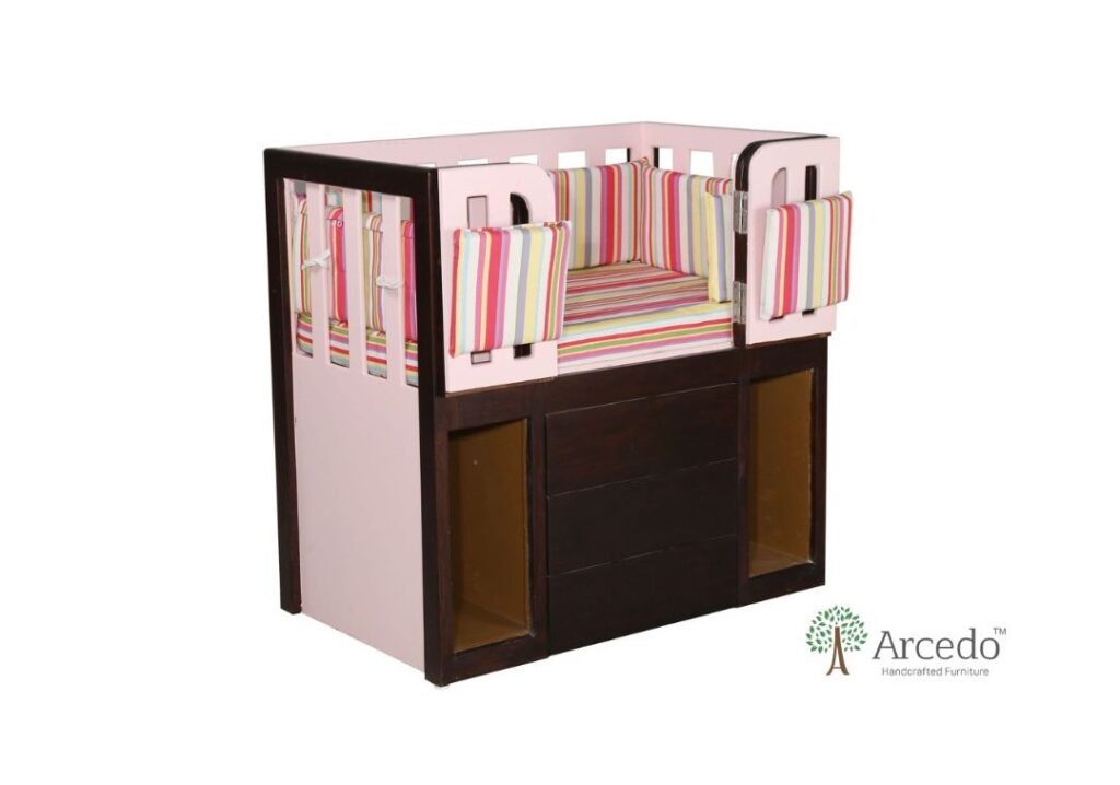 Tulip Kids Wooden Cradle - Arcedokids