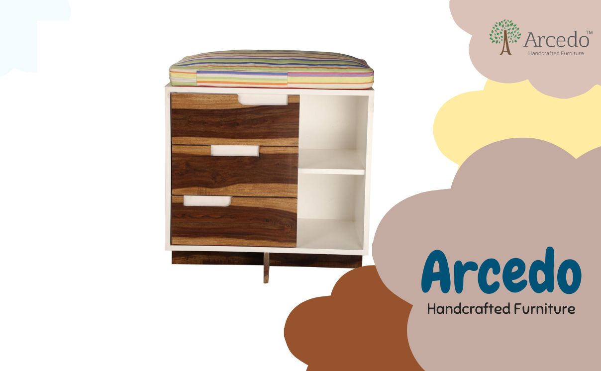 Moonstone Kids Wooden Dresser - Arcedokids