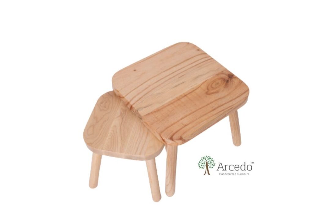 Vance Wooden Kids Stools - Arcedokids