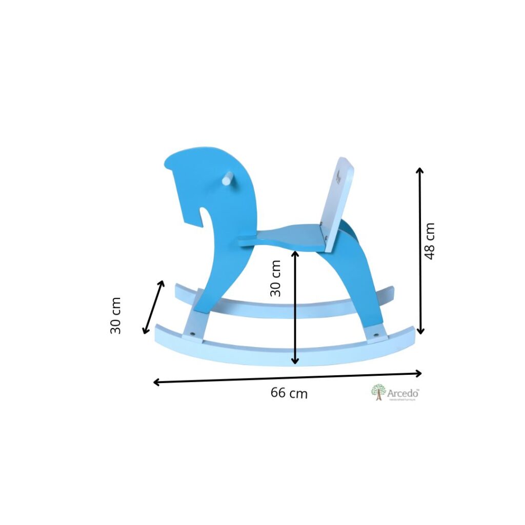 Latitude 2.0 Kids Wooden Rocker Chair-Pacific Coast - Arcedokids